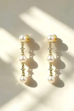 CLASSICHARMS Juliette Pearl Drop Earrings
