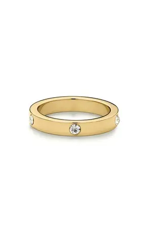 D.LOUISE D. Louise Eternity Cubic Zirconia Polished Band Ring
