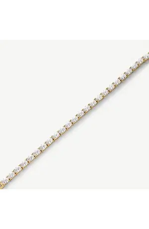 D.LOUISE Oval Cubic Zirconia Tennis Bracelet
