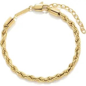 D.LOUISE Twisted Rope Link Chain Bracelet