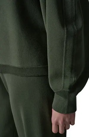 Donna Karan New York Dolman Sleeve Milano Knit Sweater - Verde