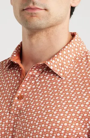 Johnston & Murphy Xc+™ Game Day Performance Polo - Rust