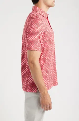 Johnston & Murphy Xc+™ Game Day Performance Polo - Red