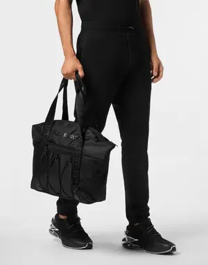 PLEIN SPORT Utility Tote Bag - Black