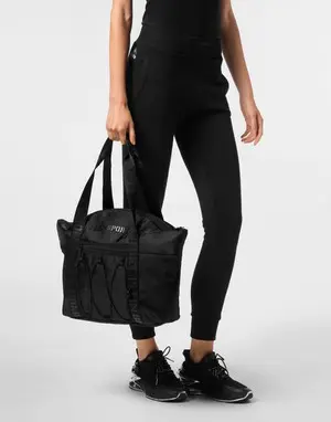 PLEIN SPORT Utility Tote Bag - Black