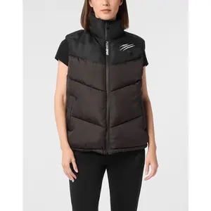 PLEIN SPORT Padded Vest Training - Black