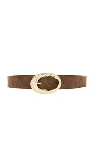 LOVERS AND FRIENDS Cambria Belt With Gold-tone Hardware - Brown