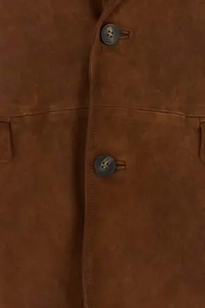 GOLDEN GOOSE Suede Robyn Blazer