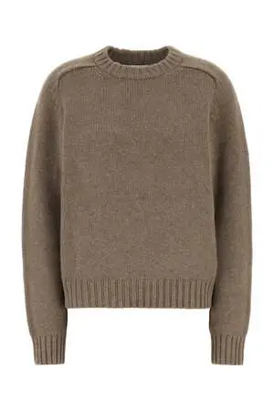 Khaite Mud Cashmere Mae Sweater