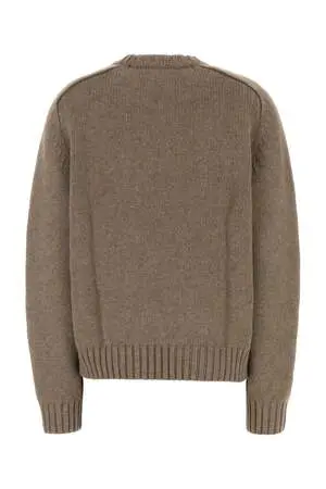 Khaite Mud Cashmere Mae Sweater