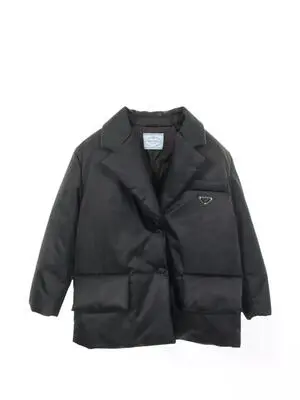 Prada Button-front Jacket - Black