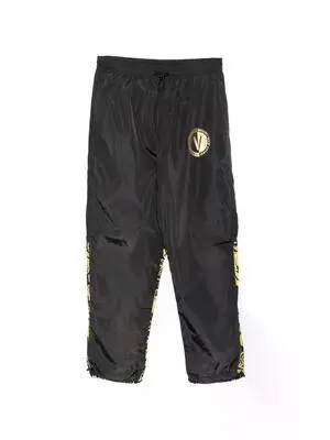 Versace Logo-printed Track Pants - Black