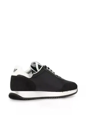 EA7 Panelled Logo Print Sneakers