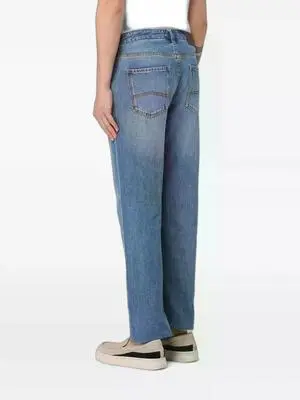 Emporio Armani Logo Patch Jeans