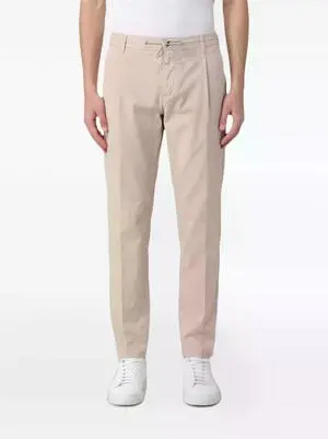 Eleventy Drawstring Pleated Chinos