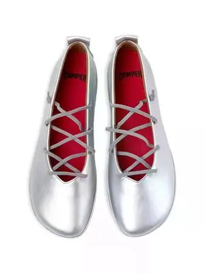 Camper Nina Lace-up Ballet Flats