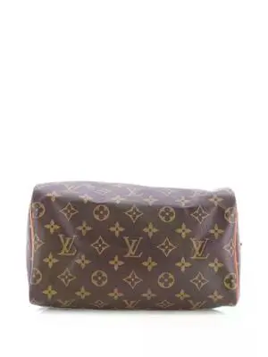 LOUIS VUITTON Speedy 25 Satchel Handbag Monogram Canvas