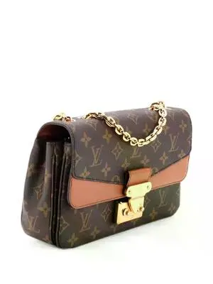 LOUIS VUITTON Marceau Handbag In Monogram Canvas With Leather Shoulder Strap