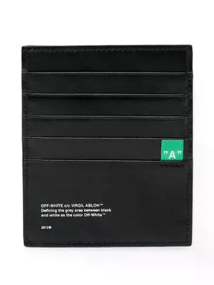 Off-White Diagonals-print Cardholder
