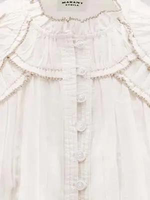 MARANT ETOILE Christa Cotton And Viscose Shirt