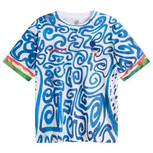 NAVINDER NANGLA Gli Azzurri" Jersey - Blue/white