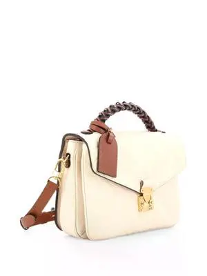 LOUIS VUITTON Pochette Metis Monogram Empreinte Braided Handle Bag
