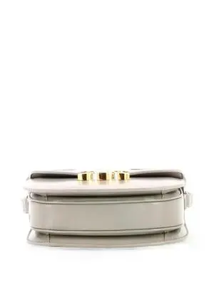 Celine Triomphe Besace Cléa Flap Leather Shoulder Bag