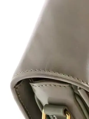 Celine Triomphe Besace Cléa Flap Leather Shoulder Bag