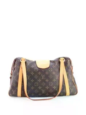 LOUIS VUITTON Stresa Gm Monogram Canvas Shoulder Bag - Brown