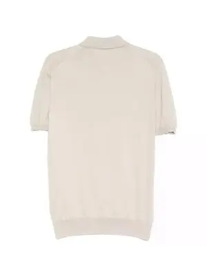 Kiton Short-sleeve Polo Shirt - Neutrals
