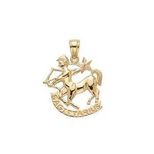 ÖUGIE The Sagittarius Pendant - Gold
