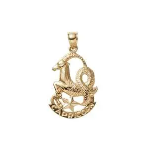 ÖUGIE The Capricorn Pendant - Gold