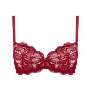 BONBON LINGERIE Rosabella Push-up Bra - Red