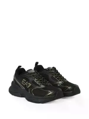 EA7 Logo Print Mesh Sneakers