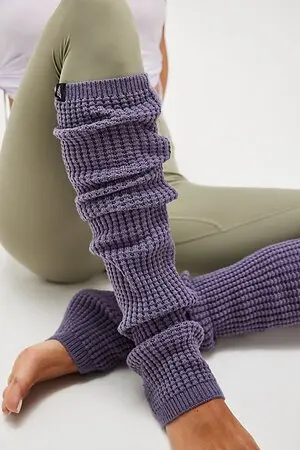 Free People Cool Down Leg Warmers - Graphite