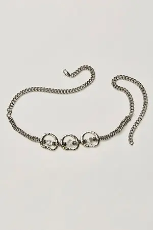 FREE PEOPLE Imperfect Pearl Chain Belt