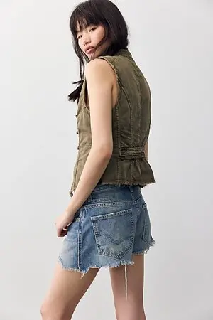 Free People We The Free Double Take Crossover Shorts