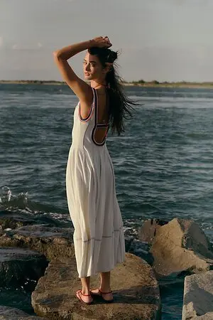 Free People Palmer Midi Dress