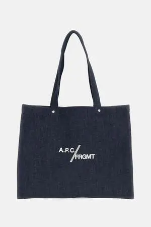 A.p.c. X Fragment Tote Bag - Blue