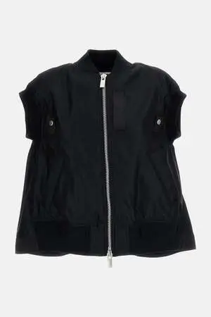 Sacai Nylon Twill Gilet
