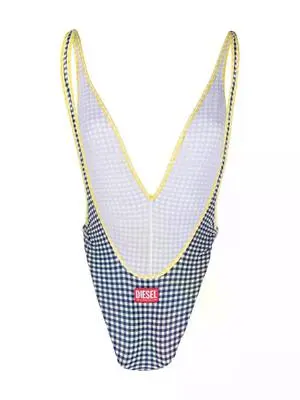 DIESEL® Gingham Check Swimsuit