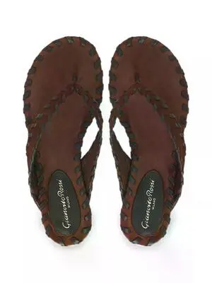GIANVITO ROSSI Zaira Thong Flat Sandals