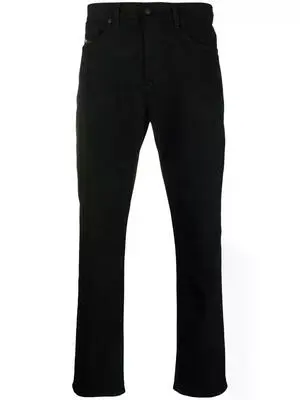 DIESEL® High-waisted Tapered Jeans - Black