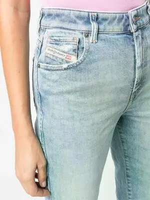 DIESEL® High-waisted Flared Jeans - Blue