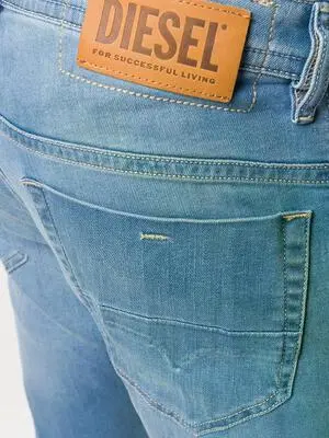 DIESEL® Washed Skinny Jeans