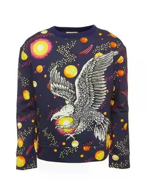 Gucci Space Eagle Sweatshirt - Blue