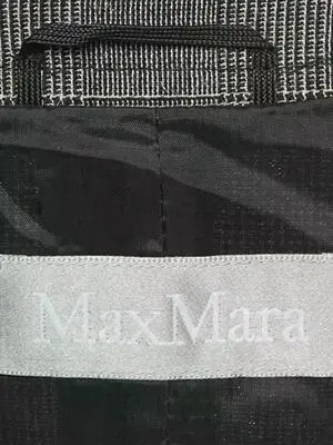 Max Mara Glen Plaid Single-breasted Blazer