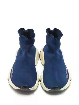 Balenciaga Speed Knit Sneakers - Blue