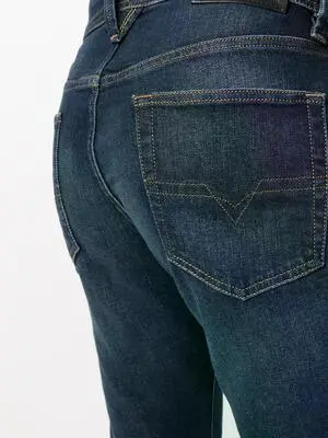 DIESEL® Straight Leg Dark Wash Jeans