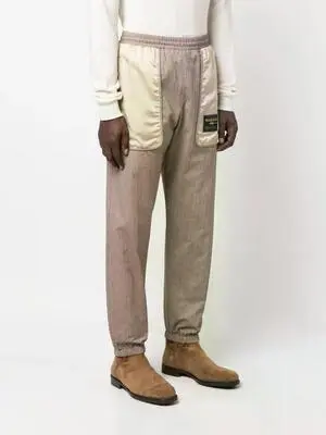 Moschino Logo-patch Panelled Track Pants